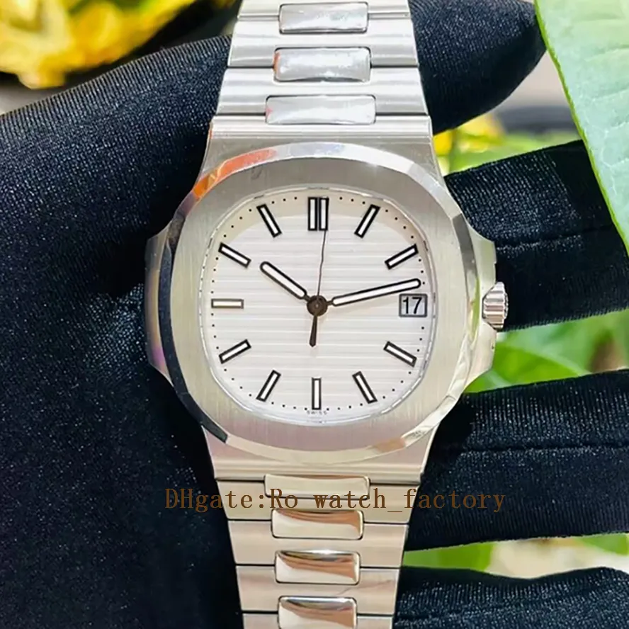 New Waterproof Watch Automatic Watches Silver Strap Blue Stainless Mens ...