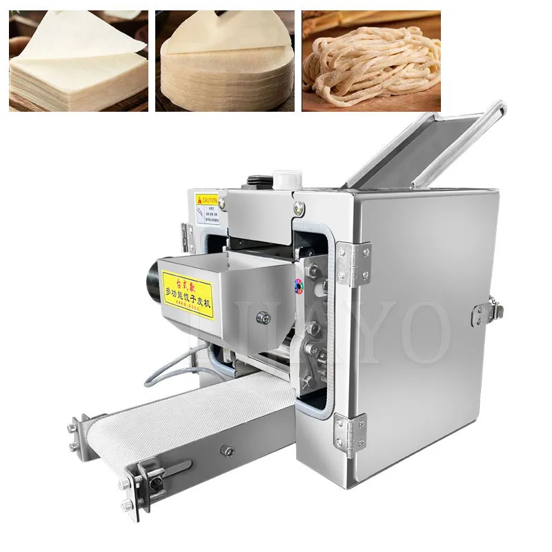 Electric Dumpling Skin Maker: Compact Auto Dough Sheeter Wrapper ...