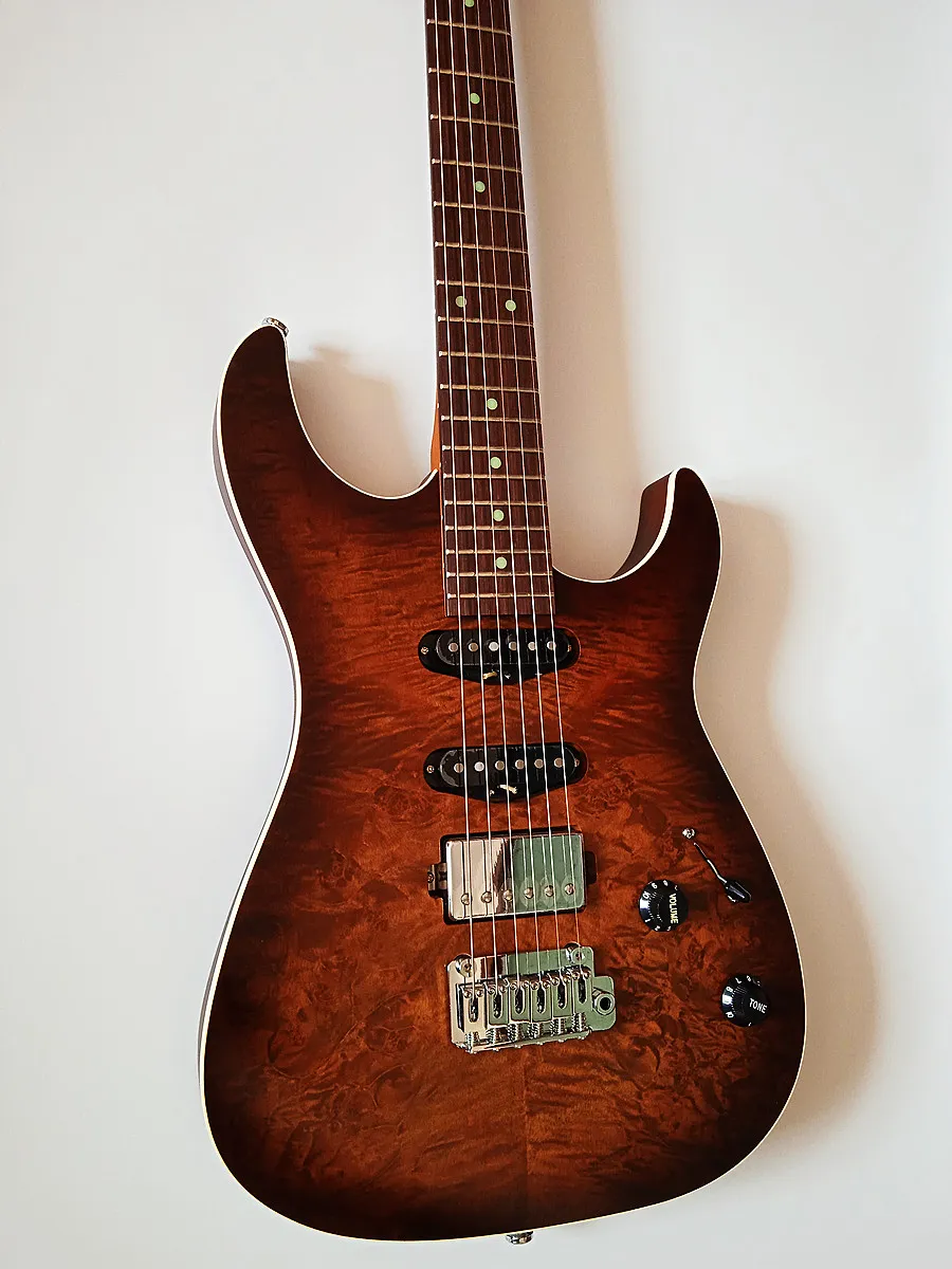 Electric Guitar 6 Strings Roasted Maple From Aaguitarfactory, $296.75 ...