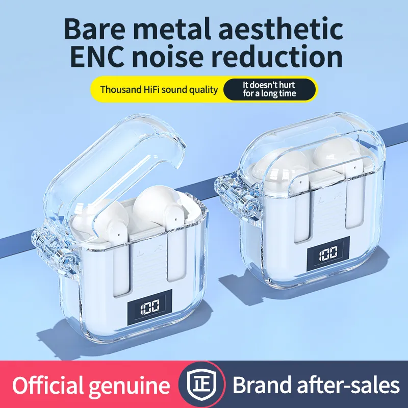 TM90 TWS Wireless Gaming Bluetooth Earphones With HiFi Stereo, ENC ...