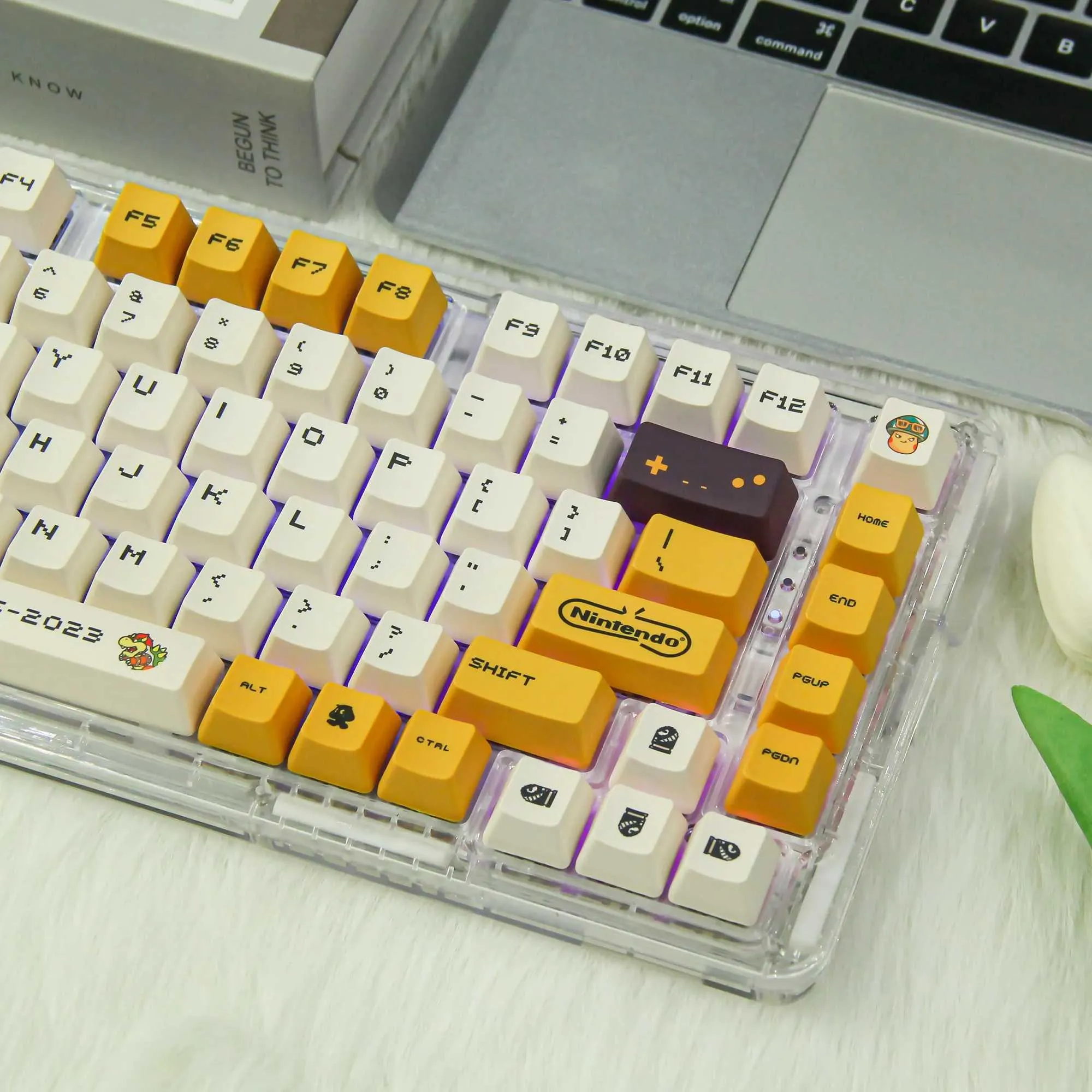 123 Key Cartoon Keycaps Set For DIY Mechanical E Yooso Keyboard OEM PBT ...