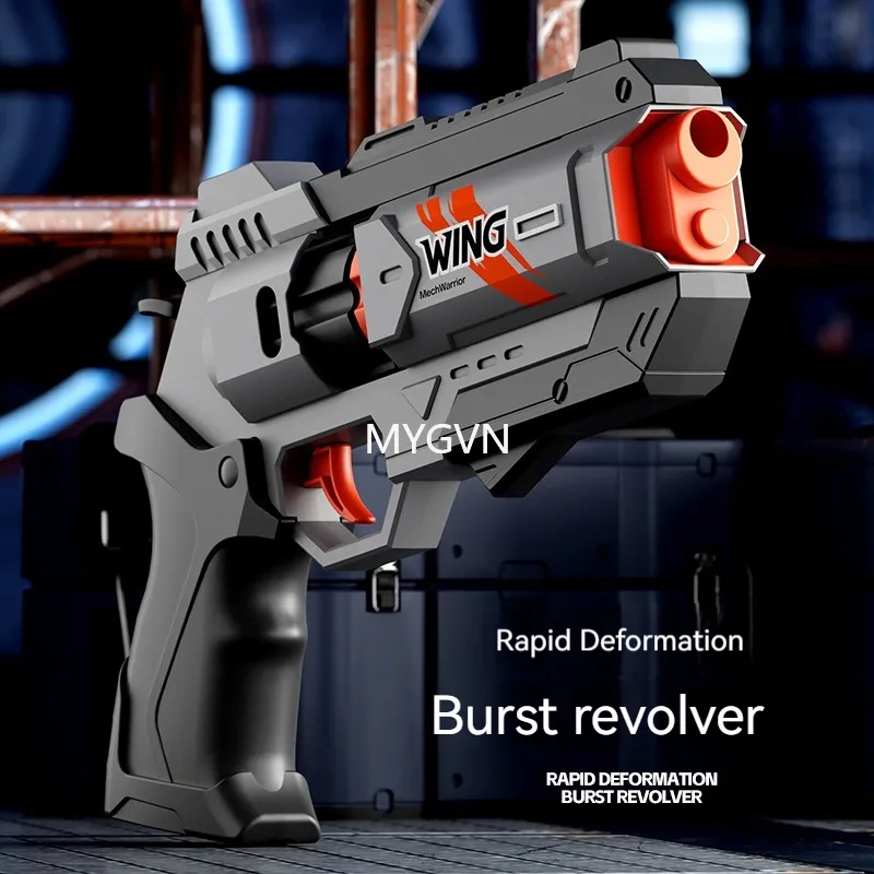 Revolver Pistol Soft Bullet Toy Gun Model Manual... From Toygun, $15.76 ...