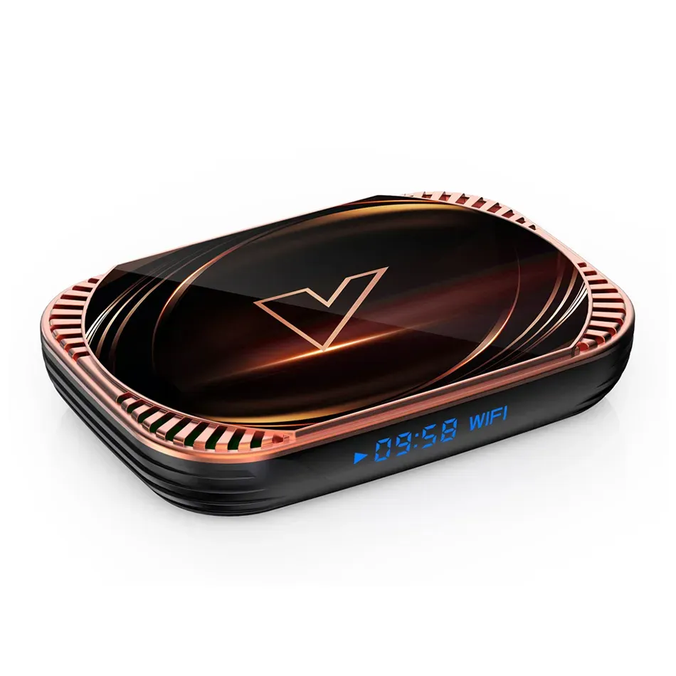 4K Smart TV Box Android 11 - VONTAR X4, Amlogic S905X4, 4GB/128GB, Dual ...