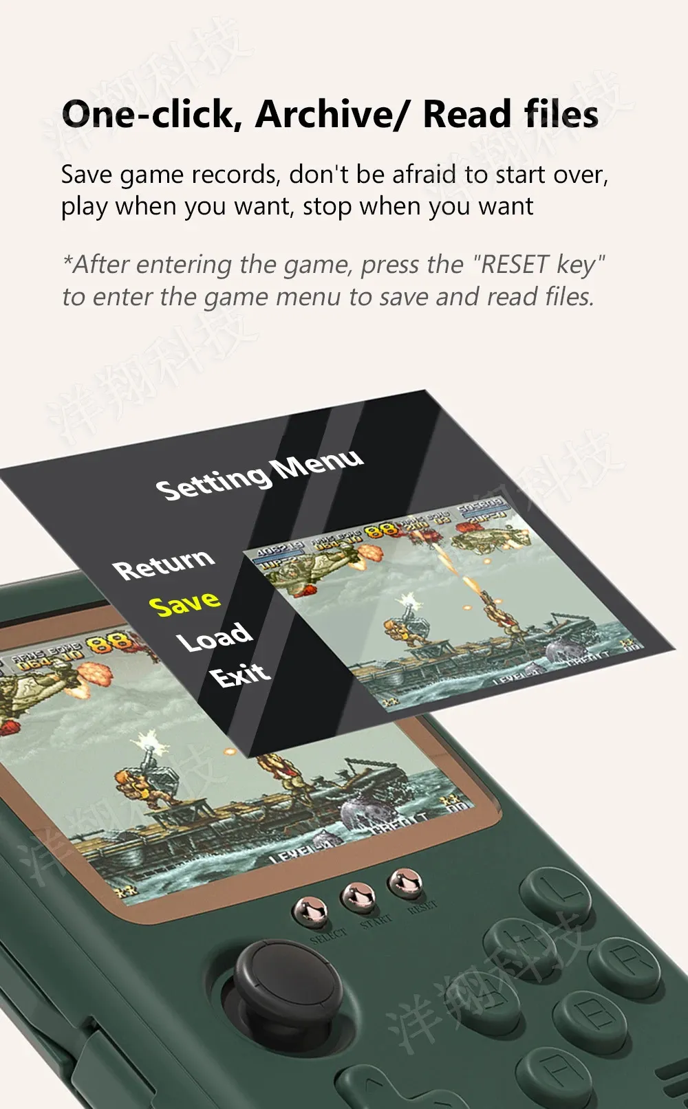 Portable Retro Handheld Gameboy Console With 10000 Games, 6000mAh ...