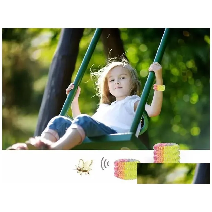 Pest Control Anti Mosquito Bracelet Bug Repel Wrist Band Insect Mozzie ...