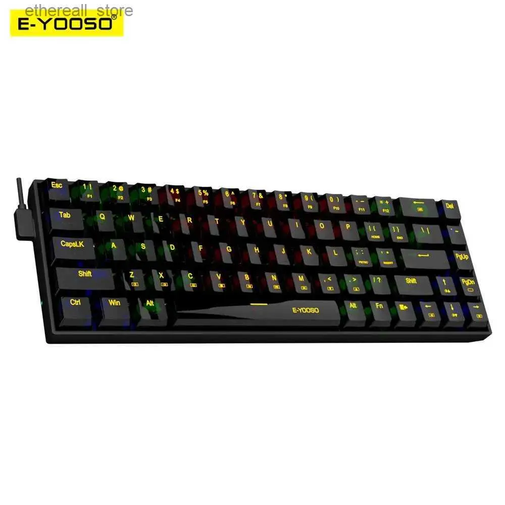 DHgate.com:E-YOOSO Mini Mechanical Gaming Keyboard: 68-Key Wired USB ...