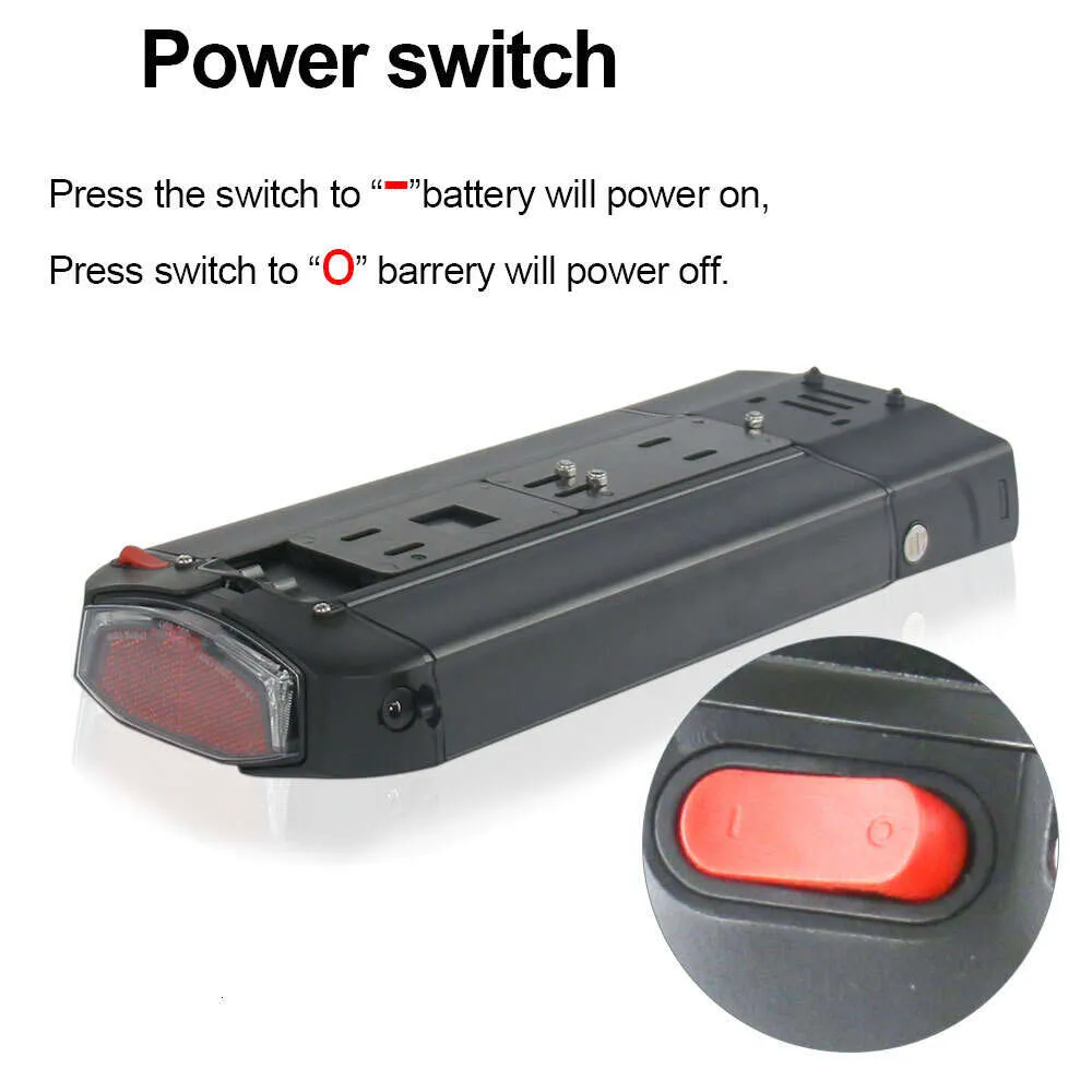 Batterie Dorigine 21700 EBike Support Arrière 36V 48V 52V Batterie Pour ...