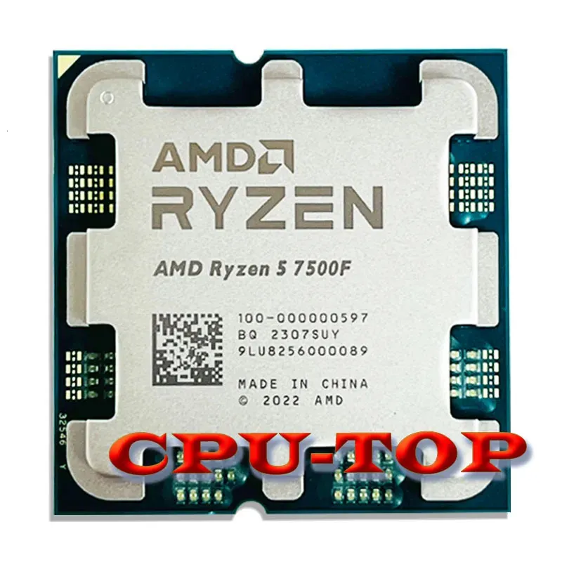 CPUs Ryzen 5 7500F R5 37GHz 6Core 12Thread CPU Processor 5NM L332M ...