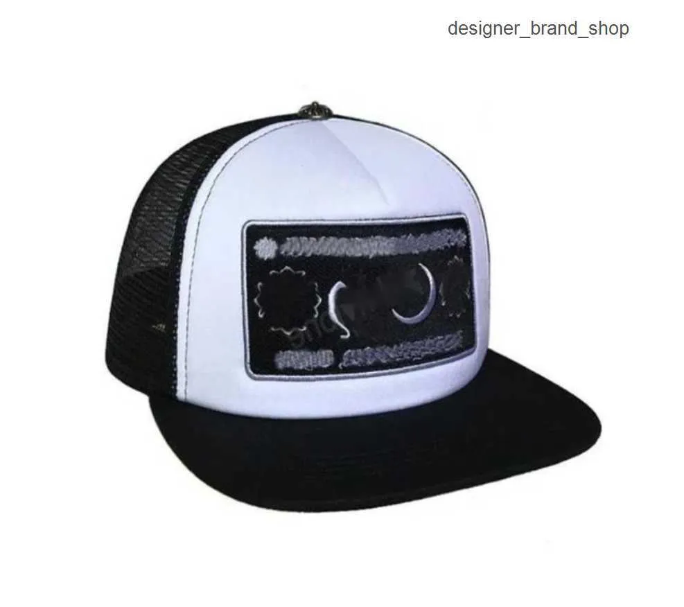 Chromees Hearts Baseball Flower 23ss Ch Cross Hearts Mens Snapbacks Blue Hats High Women Black ...