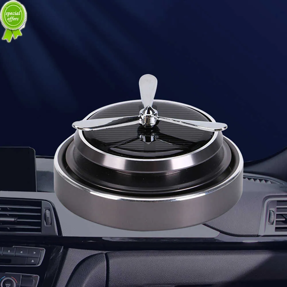 Solar Rotating Car auto freshener with Aromatherapy Fragrance for ...
