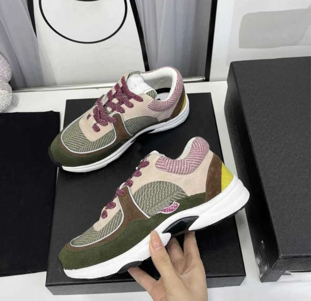 DHgate.com:Womens Luxury Designer Running Shoes, Channel Sneakers, Lace ...