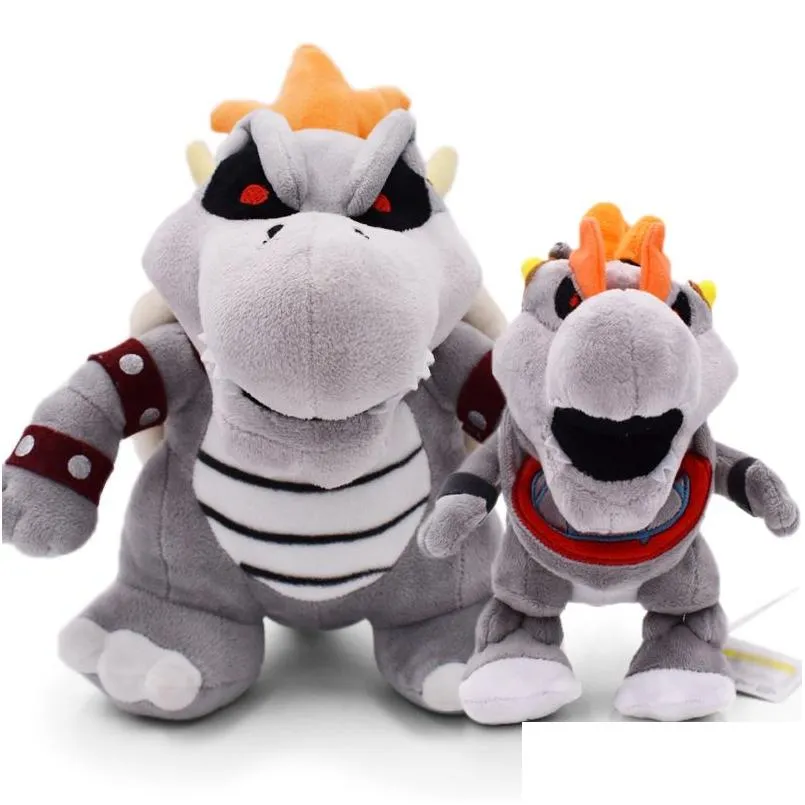 DHgate.com:Gray Super Mary Bone Fire Dragon Plush Doll, Large and Small ...