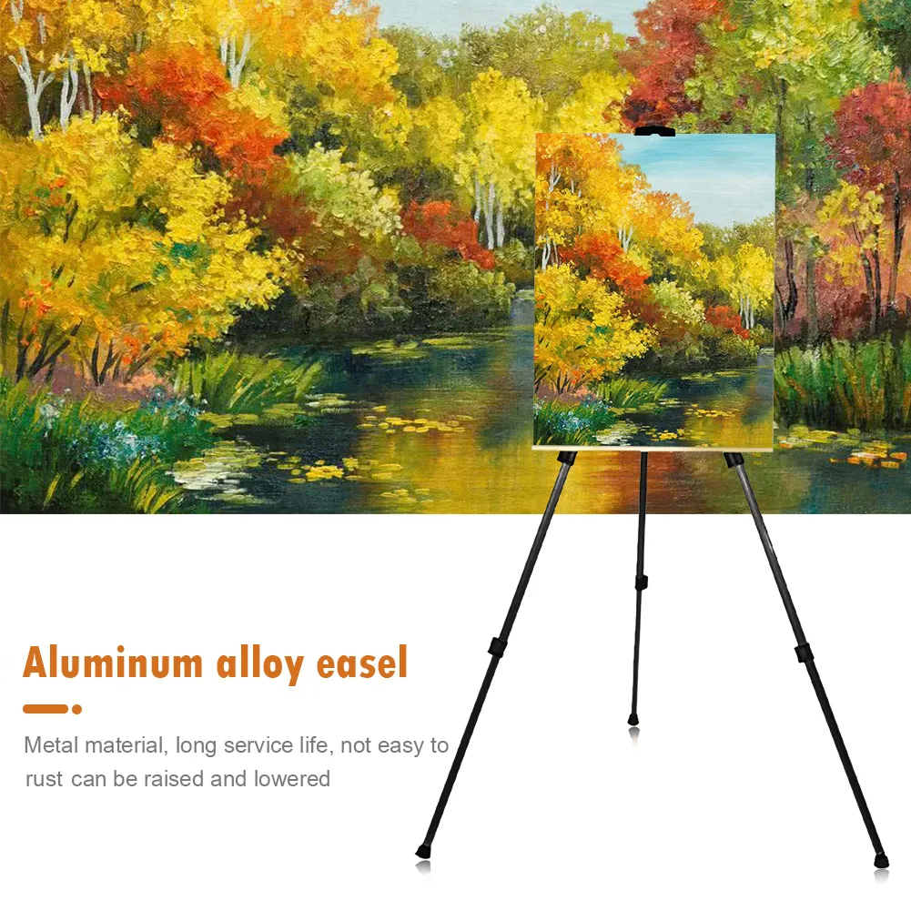 Easels Paper Portable Adjustable Metal Sketch Easel Stands Foldable ...