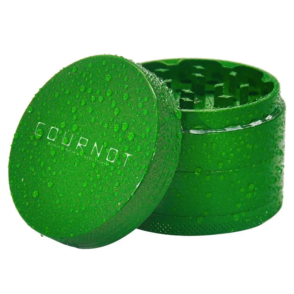 COURNOT Aluminum Non Stick Cnc Teeth Herb Grinder Metal 63mm 4 Layer ...