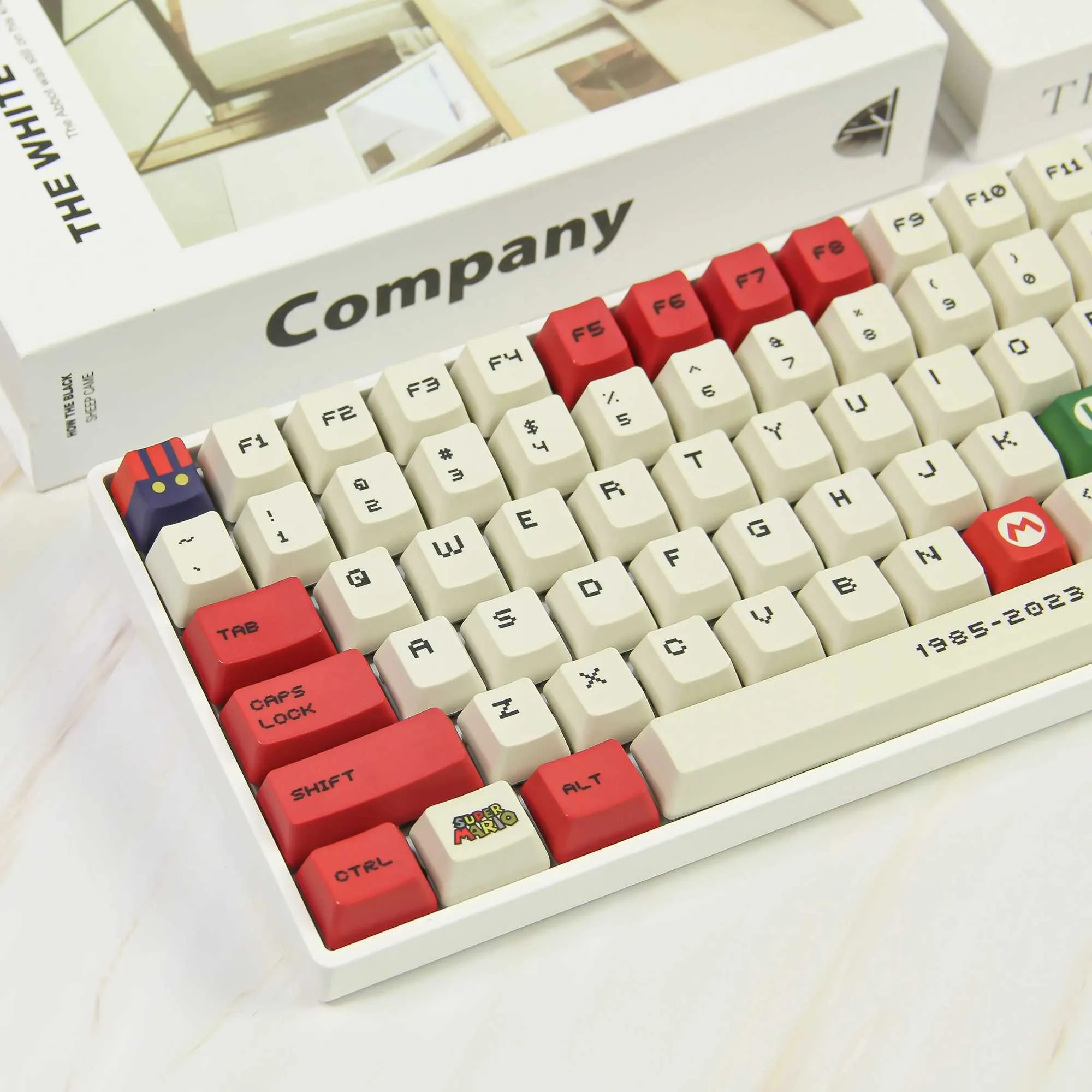 123 Key Cartoon Keycaps Set For DIY Mechanical E Yooso Keyboard OEM PBT ...