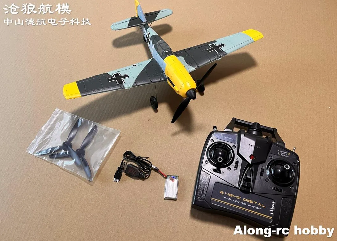 Volantex BF109 RC Airplane - 400mm Wingspan, 2.4G Remote Control ...