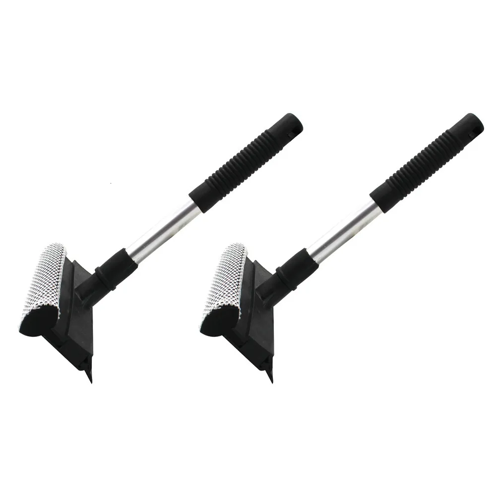 Magnetic Window Cleaner - Telescopic Squeegee, Double-Sided Glass ...