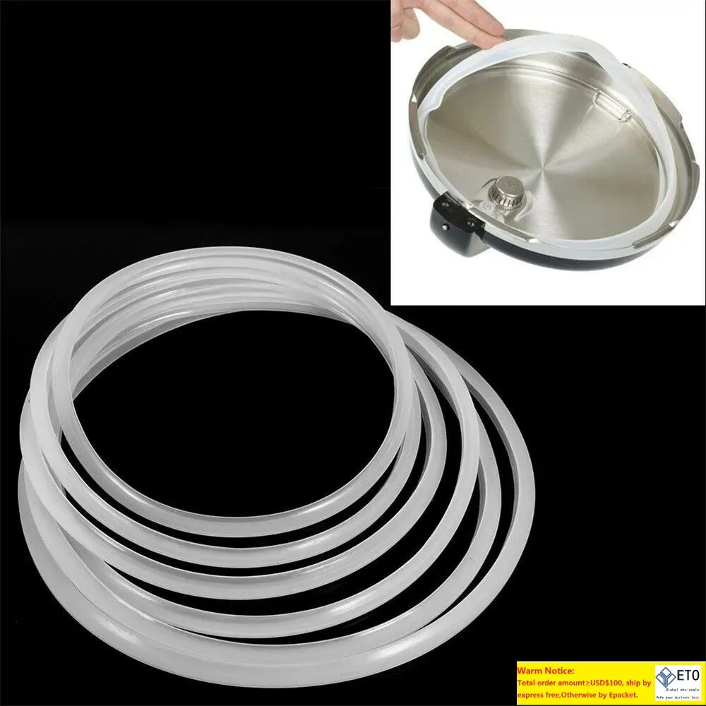 Electric Pressure Cooker Sealing Ring - White Silicone Gasket ...