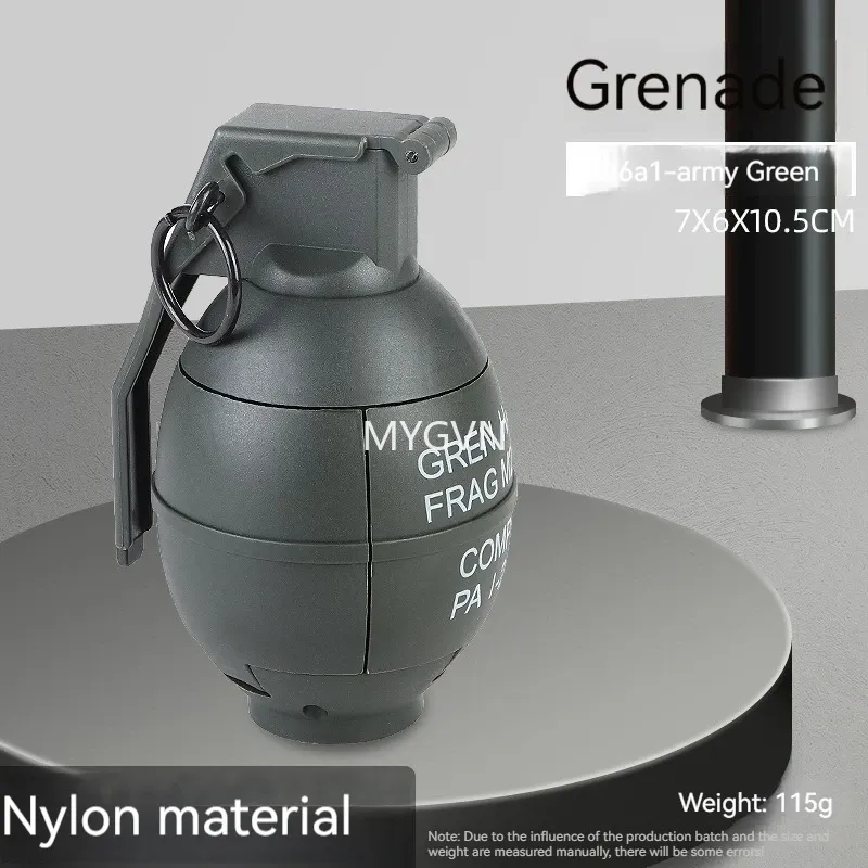 Gel Ball Grenade Toy - Realistic Simulation Burst Grenade for Outdoor ...
