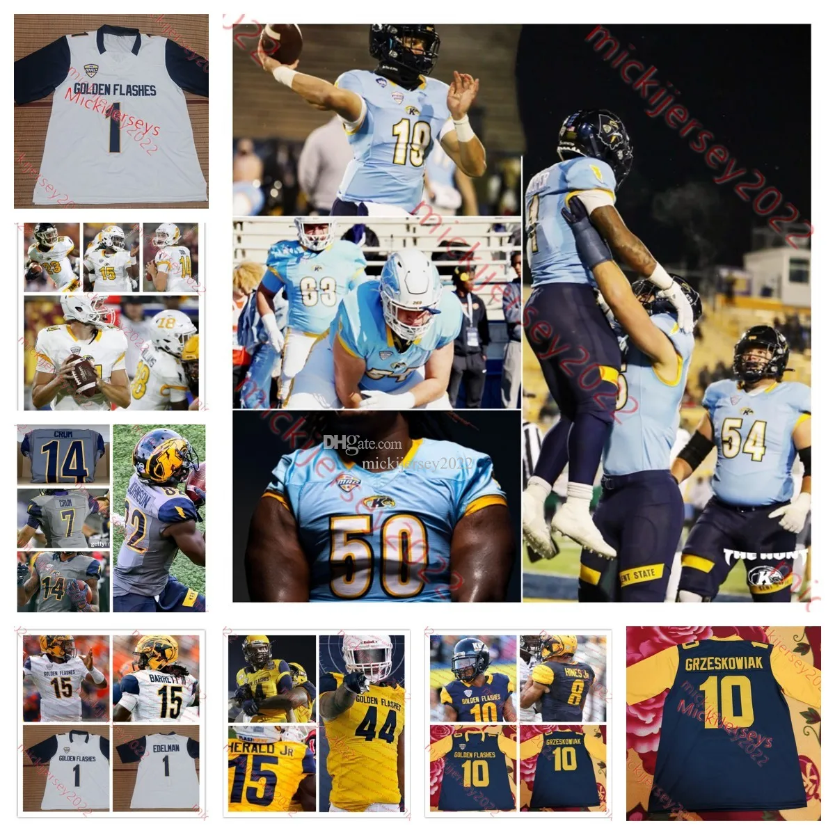 DHgate.com:Kent State Golden Flashes Football Jerseys, Chrishon McCray ...