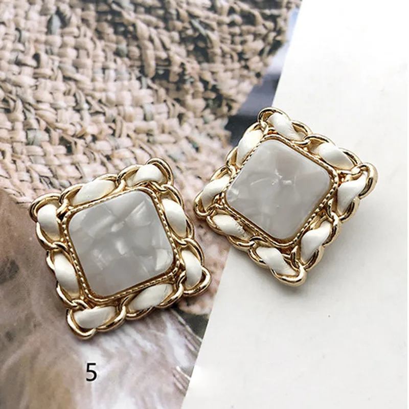 Sewing Notions Buttons: Metal Square DIY Buttons For Coats, Jackets ...