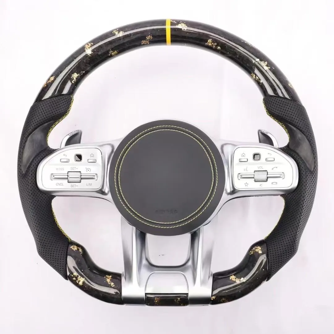 AMG GT Golf Mk7 Steering Wheel For Mercedes Benz AMG Models W190, W205 ...