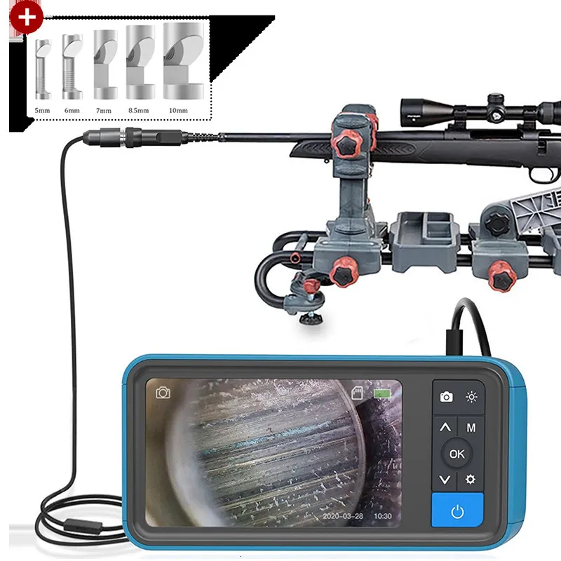 Auto Borescope Inspection Camera With 4.5'' Screen, 0.2 Inch Diameter ...