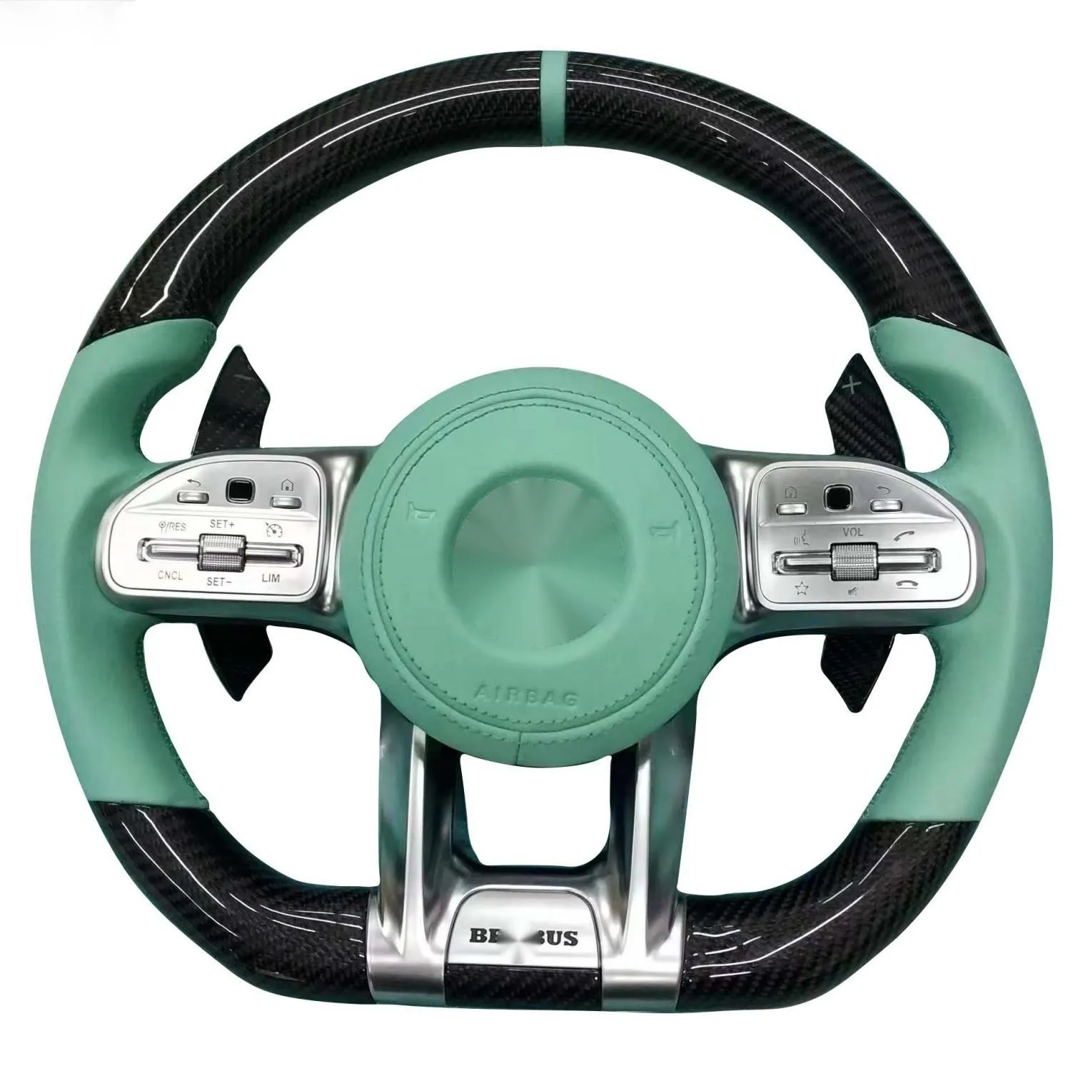 AMG GT Golf Mk7 Steering Wheel For Mercedes Benz AMG Models W190, W205 ...