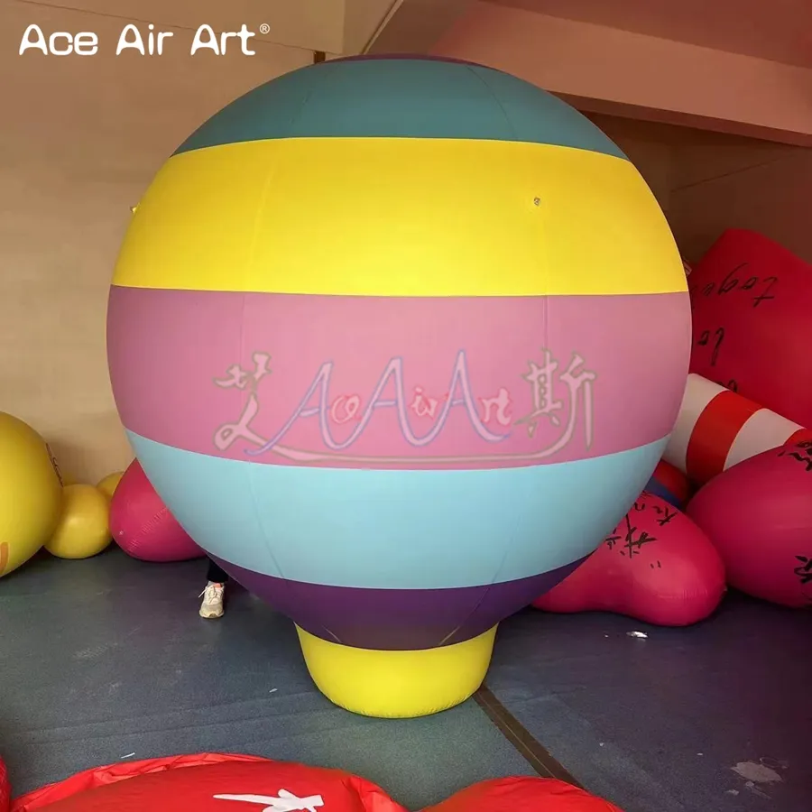 Electric Air Pump Balloons 2mH PVC Inflatable Hanging Balloon For ...