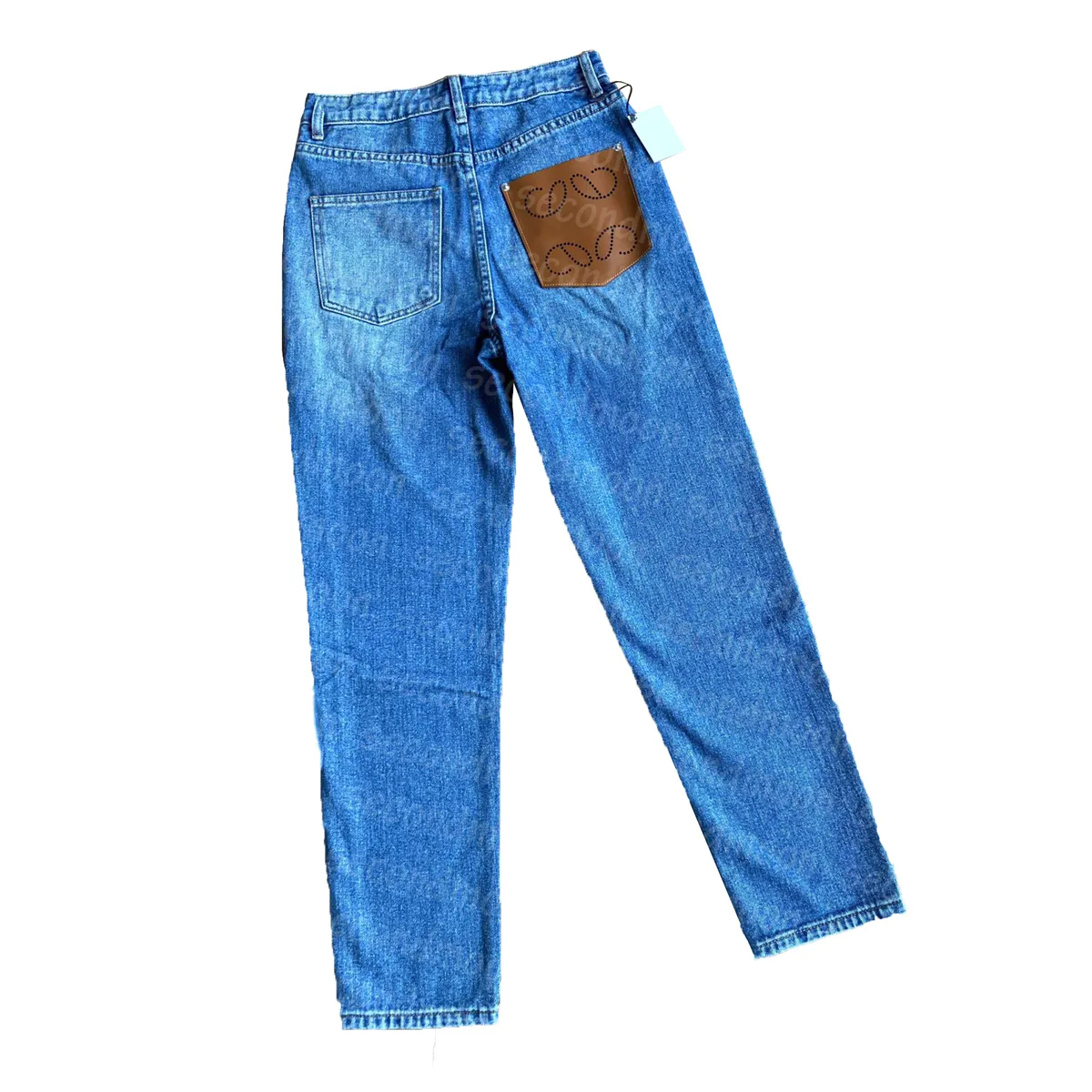 Women's Vintage Straight Leg Jeans: Summer Denim Pants, Designer Casual ...