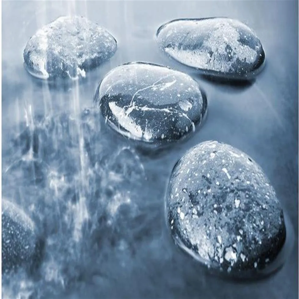 3D Cobblestone Water Stone Floor Painting Set Self Adhesive PVC ...