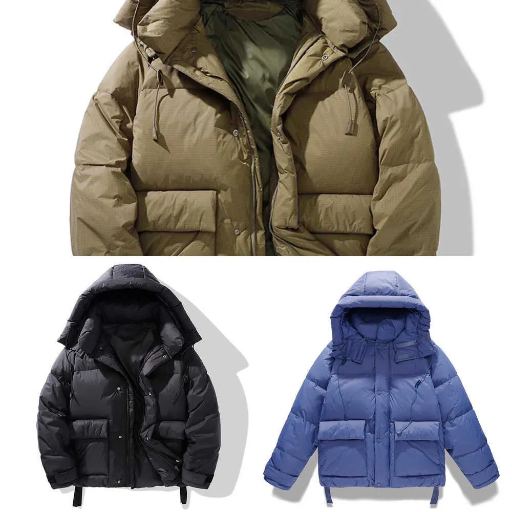 DHgate.com:Winter Down Jacket Men's Thickened Warm Jacket Flight Jacket ...
