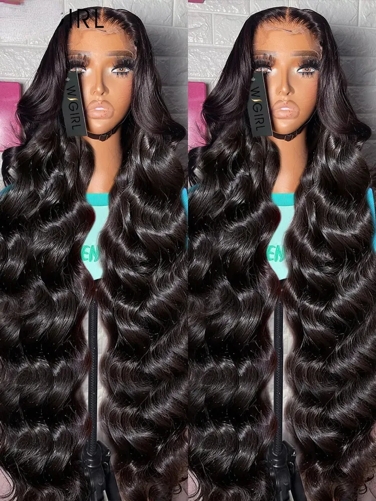 13x4 Lace Frontal Wig Body Wave: 40 Inch Glueless Brazilian Human Hair ...