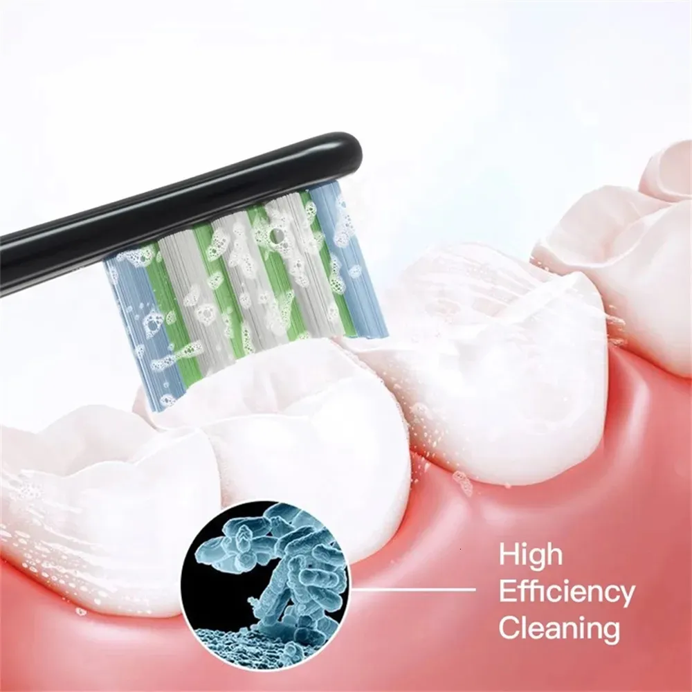 DuPont Soft Bristle Toothbrush Heads Replacement Brush Heads for Oclean ...