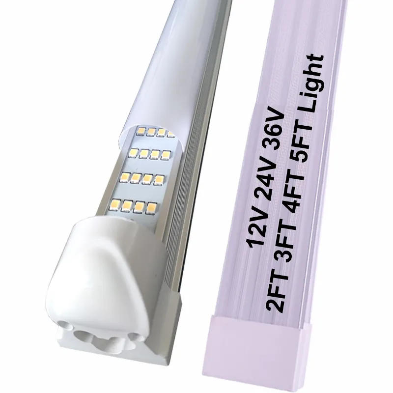 LED Tube Light Strip 2 8ft AC/DC 9 6V T8 Integration For Car, RV, Van ...