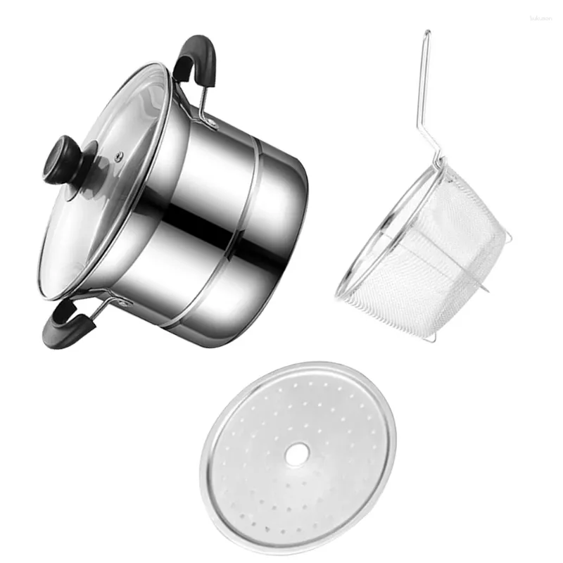 DHgate.com:Stainless Steel Saucepan with Lid, 1.5-Quart Fry Pot, Chip ...