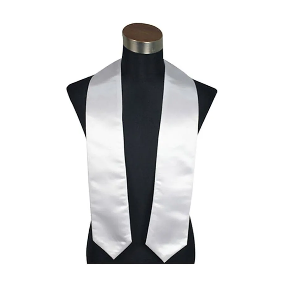 Bulk Graduation Stoles - 72 Blank Sublimation V-Neck Graduation Sashes ...
