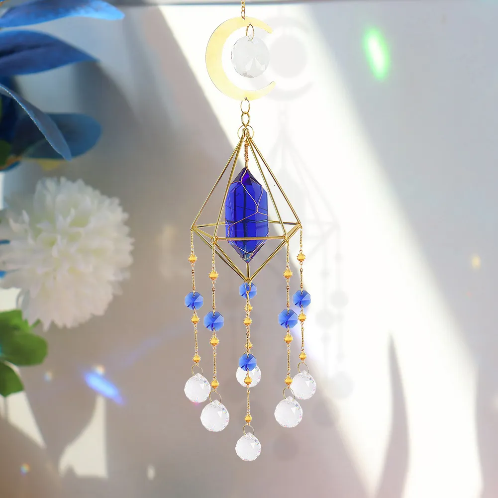 Garden Decorations Crystals Handmade Prism Sun Catcher Window Hanging ...