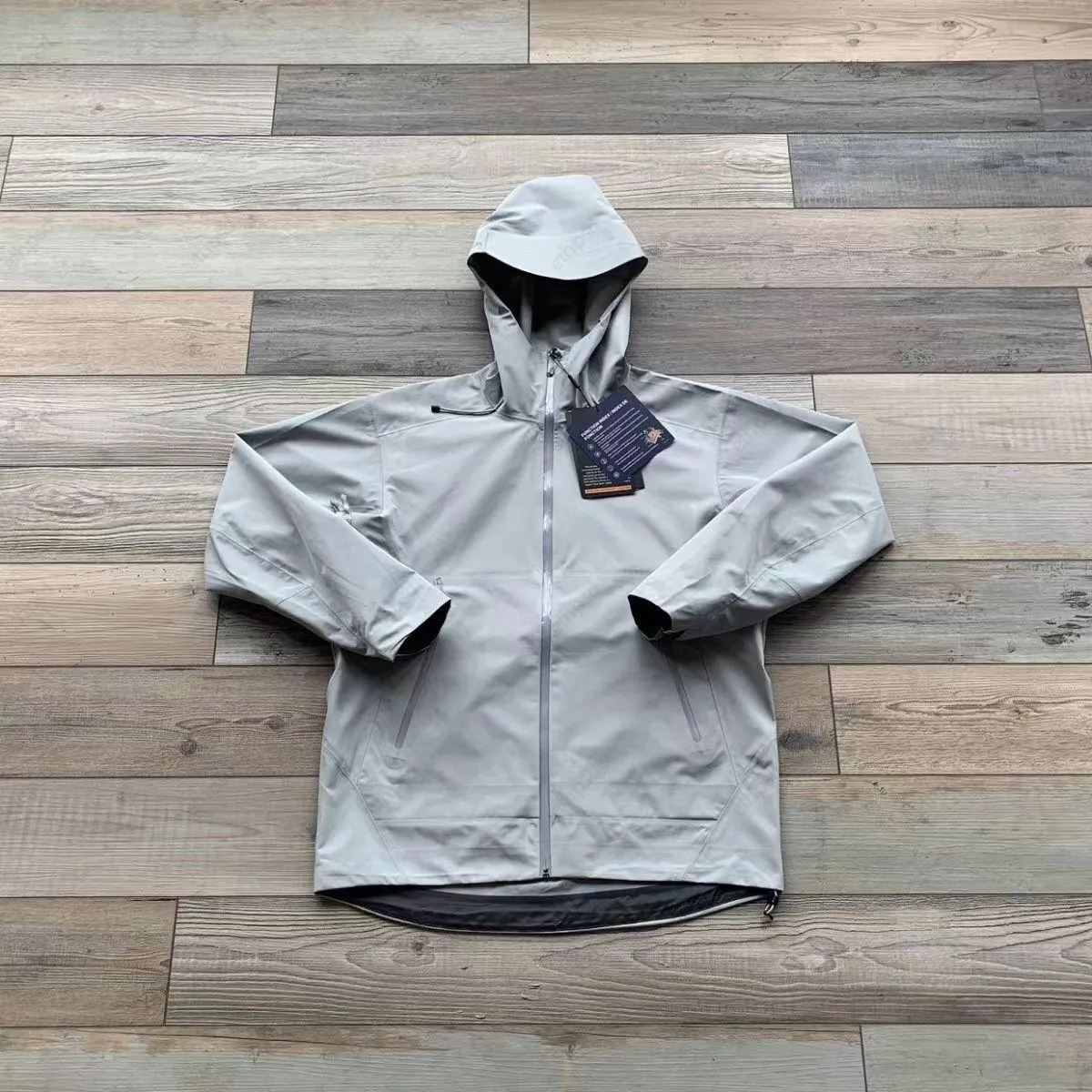Mens Beta Three Layer Outdoor Waterproof Acetate Jacket with Zipper ...