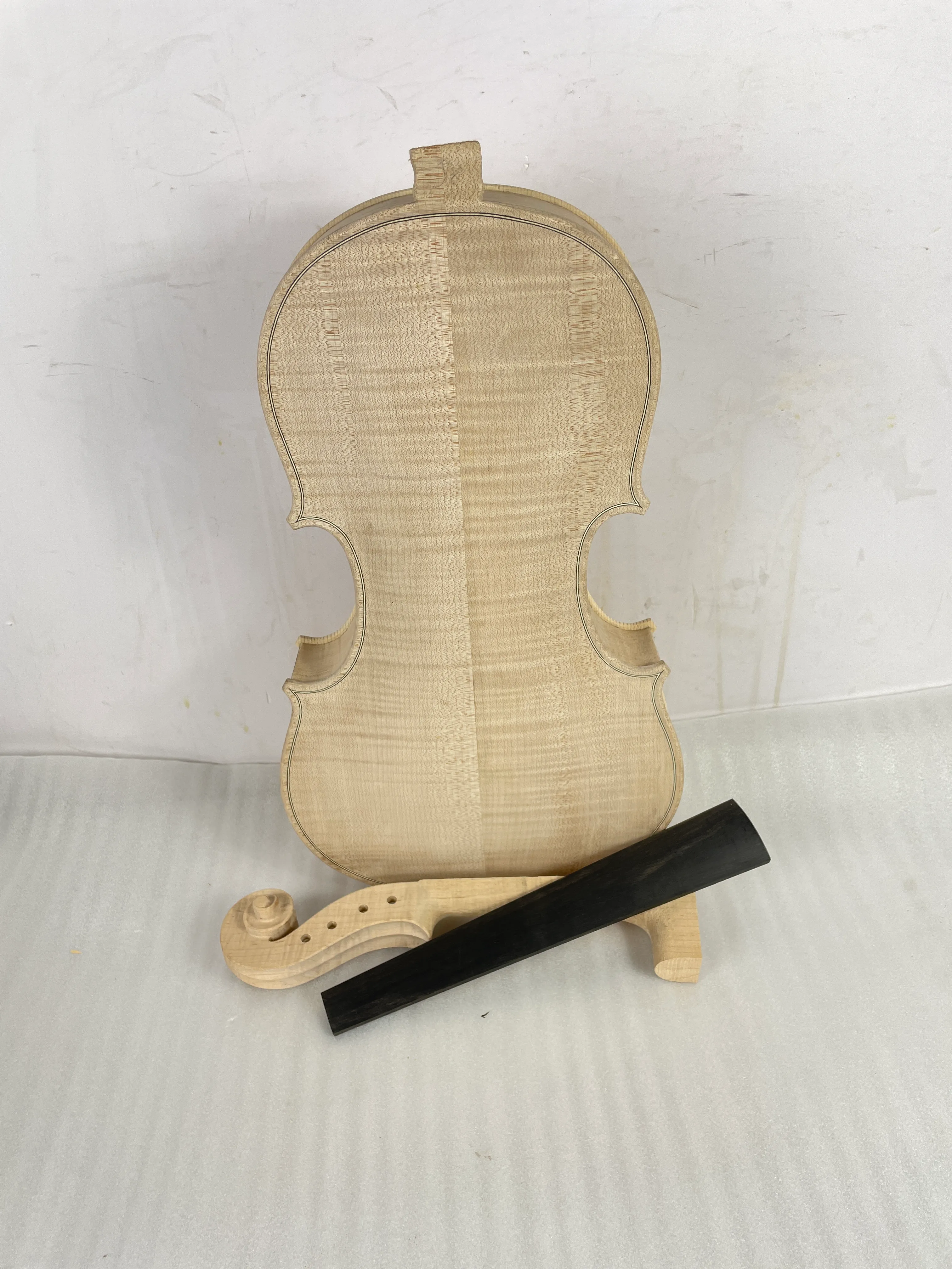 Four String Viola Uncut Stradi Model Flame Maple Back Maple Top Spruce From Hanshunxin 139 70