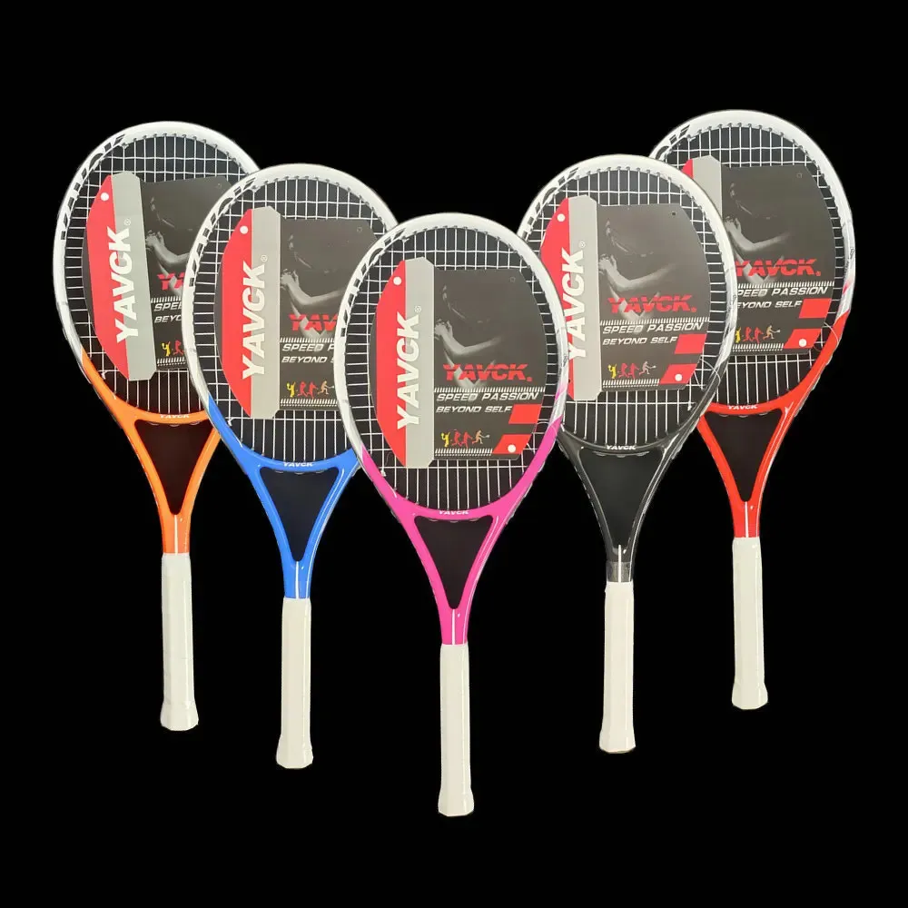 27 YAVCK Composite Carbon Integrated Short Tennis Racket For Beginner's ...