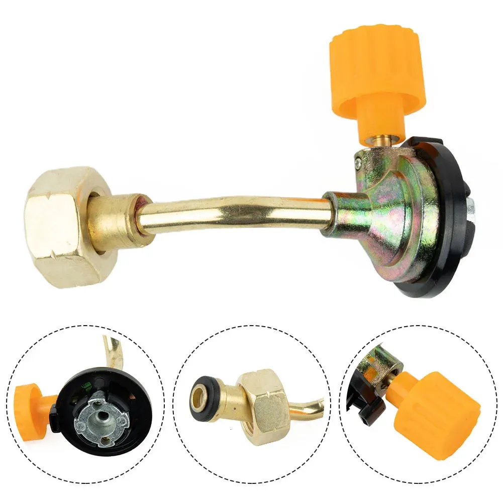 Outdoor Camping Butane Cylinder Tank Refill Adapter With Gas Conversion ...