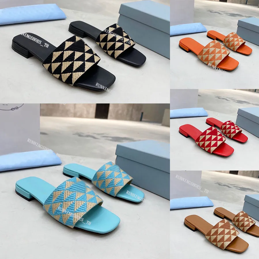 Designer Slippers Womens Sandals Embroidered Fabric... From ...