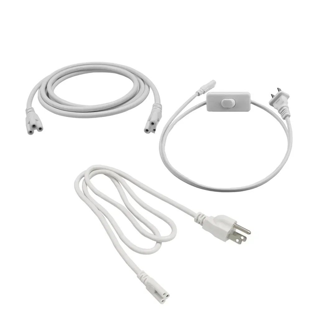 LED Extension Cord Double End Connector Cable For T5 T8 Integrated LED ...