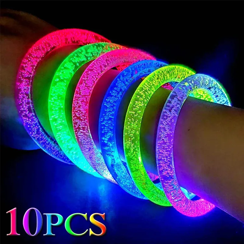DHgate.com:10Pcs Glow Sticks Bracelets, LED Flashing Wristbands ...