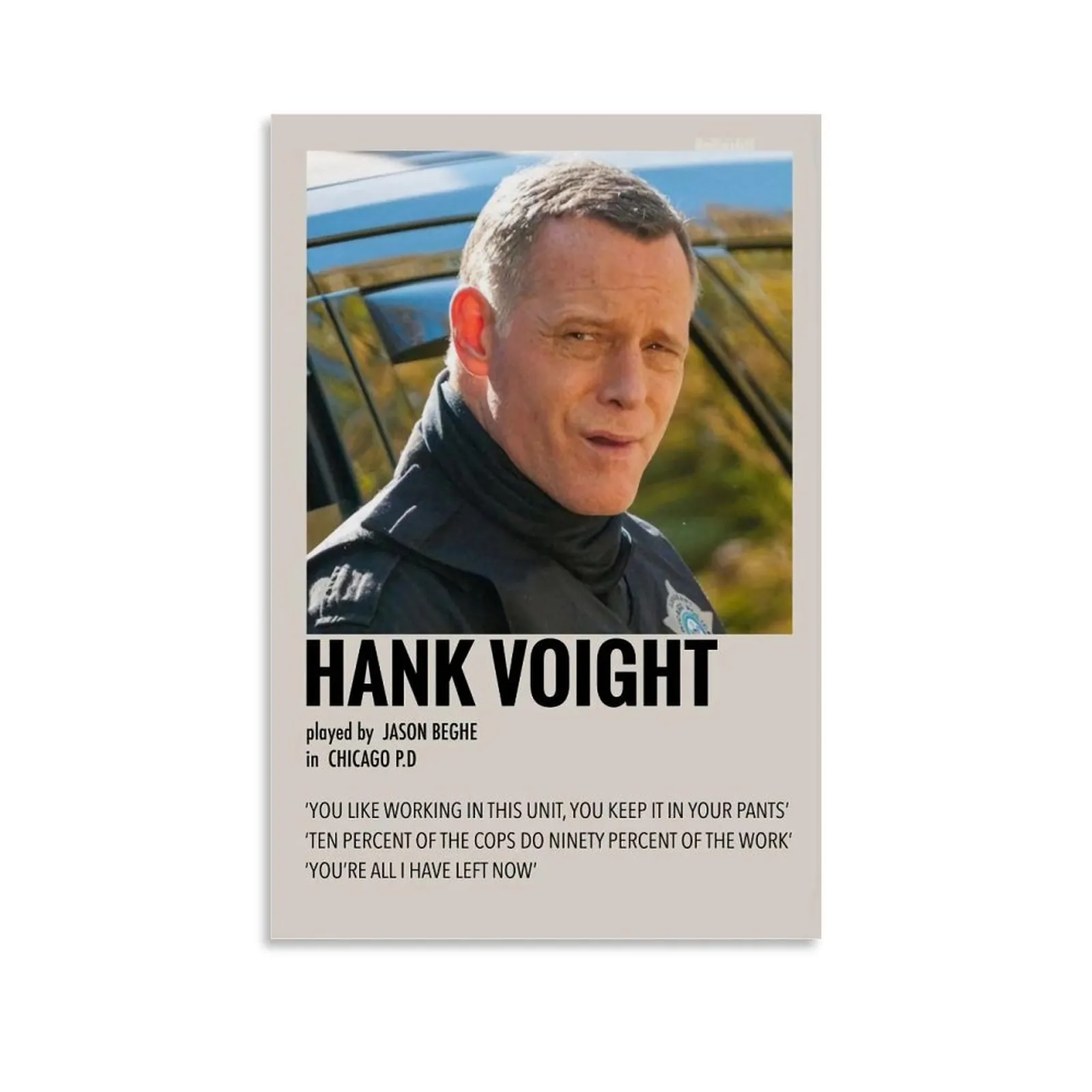Pósteres Colgantes En Panel, Lienzo Artístico De Pared De Hank Voight ...
