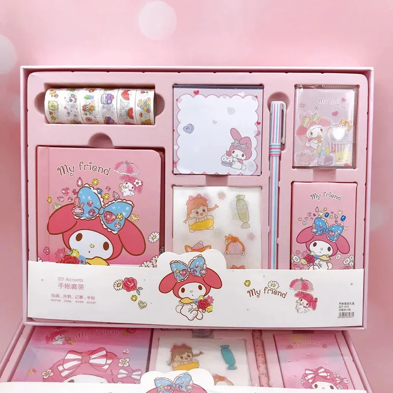 Sanrio Kuromi Melody Cinnamoroll Cartoon all 4 minecraft handbooks with ...