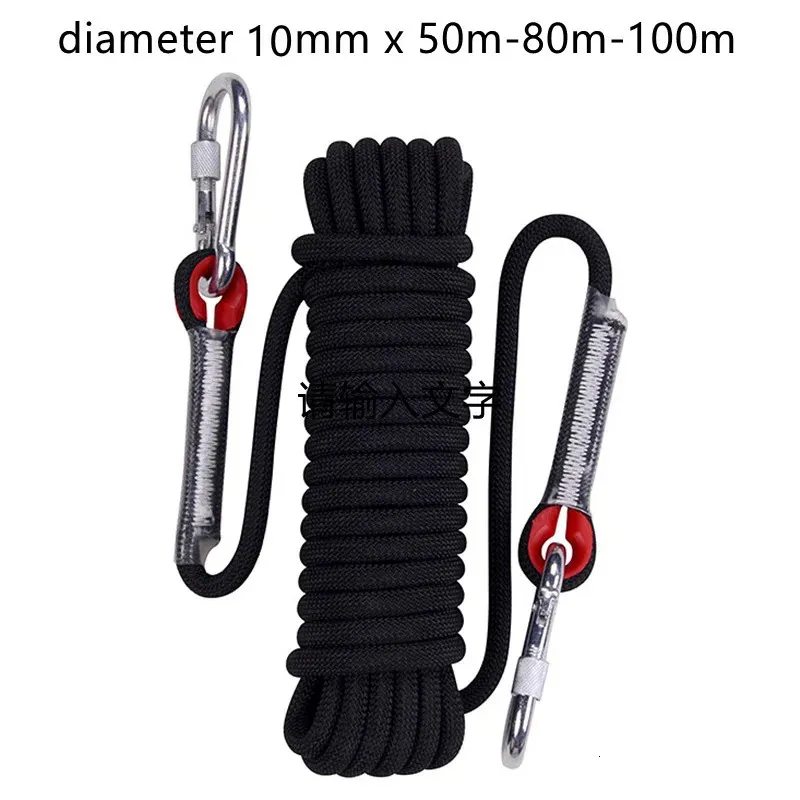 Premium 10mm Climbing Rope: 50m-100m Lengths Available! Rock Climbing ...