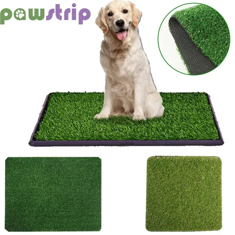 DHgate.com:Pet Training Mat, Breathable Artificial Grass Pee Pad for ...