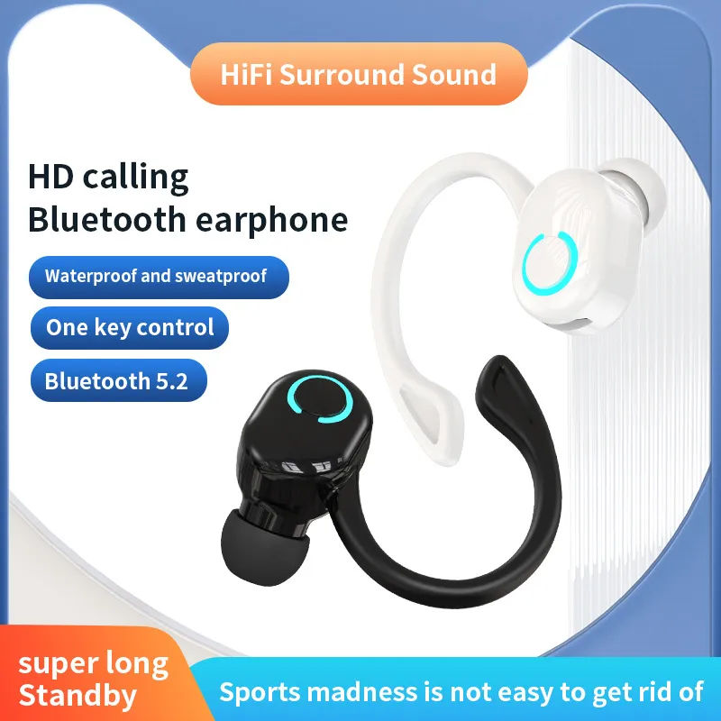 Bestseller: Original S10 Bluetooth Headphones Ear Hook Wireless, Single ...
